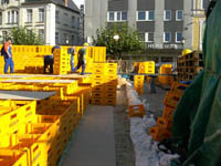 Kürbispyramide in Herford2006