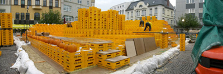 Kürbispyramide in Herford2006