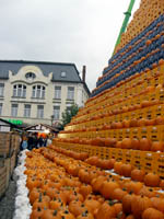 Kürbispyramide in Herford2006